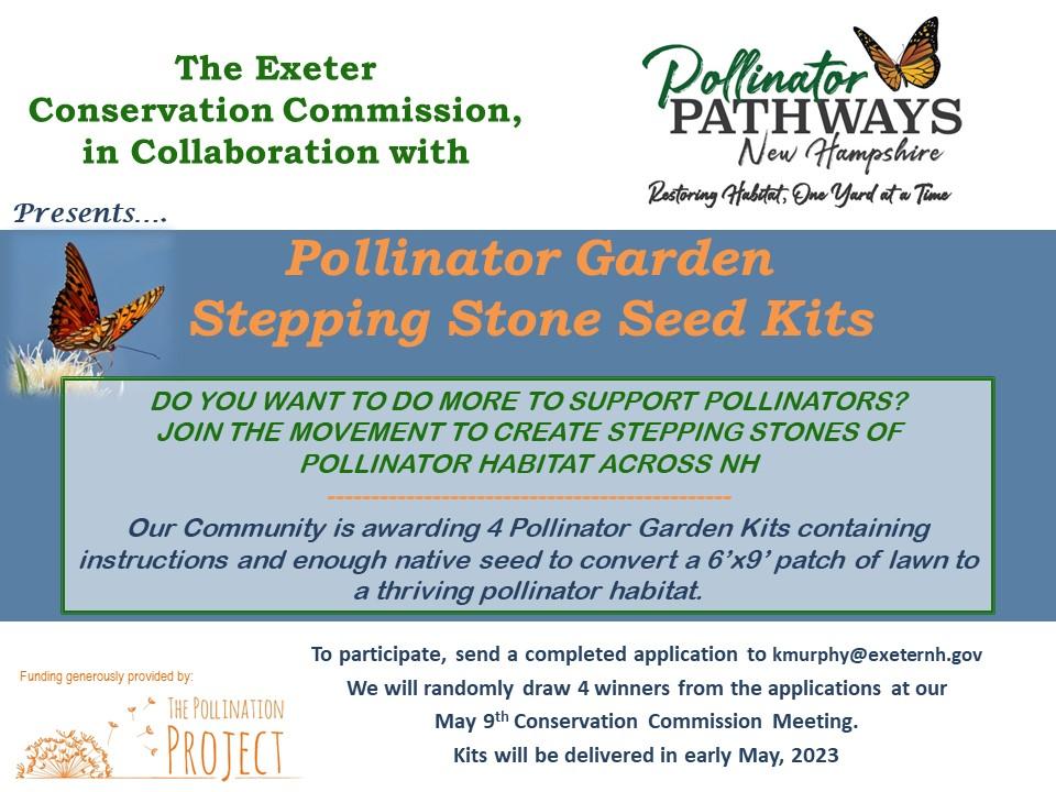 Pollinator Pathways Stepping Stone Seed Kits | Town of Exeter New ...
