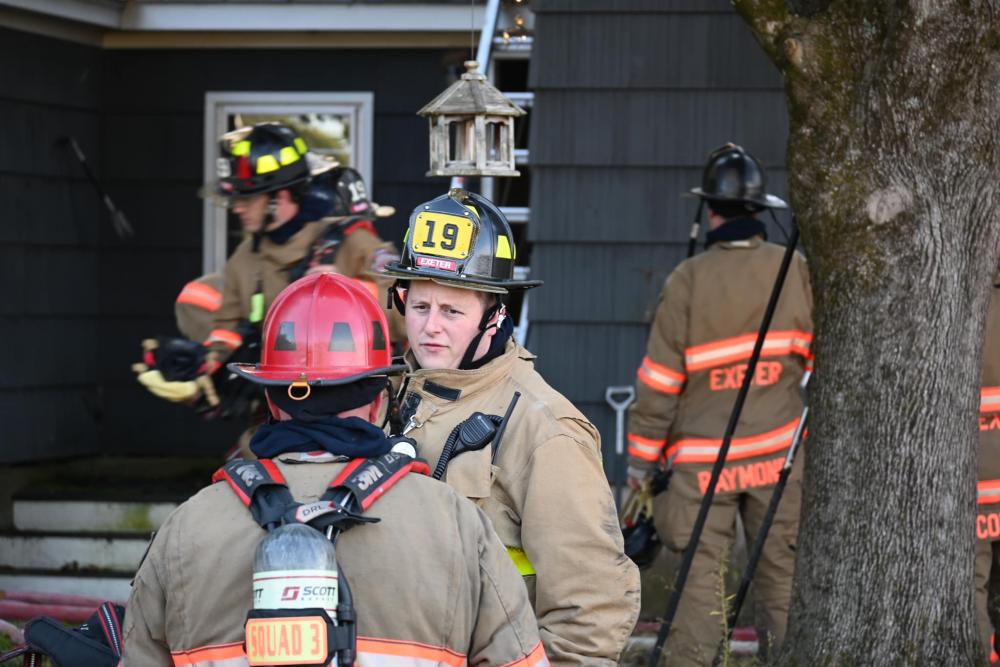 Exeter Fire Department Conducts Live Fire Training | Town of Exeter New ...