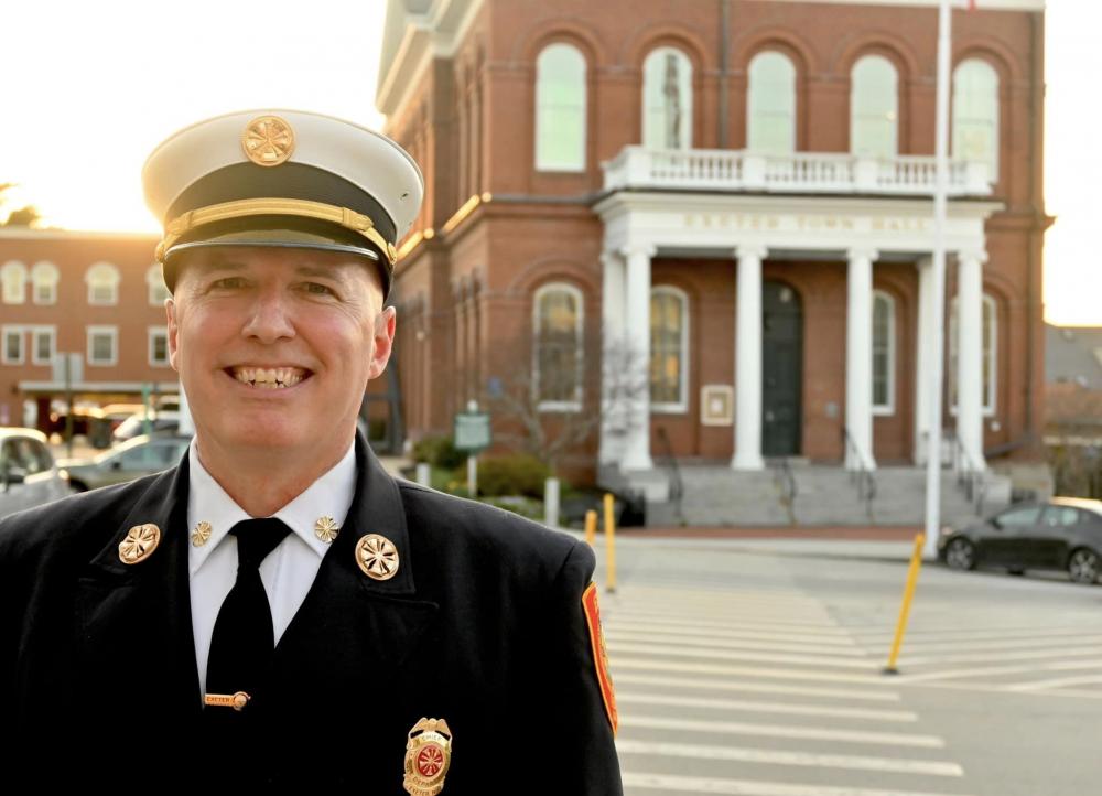 New Fire Chief Justin Pizon Sworn In | Town of Exeter New Hampshire ...