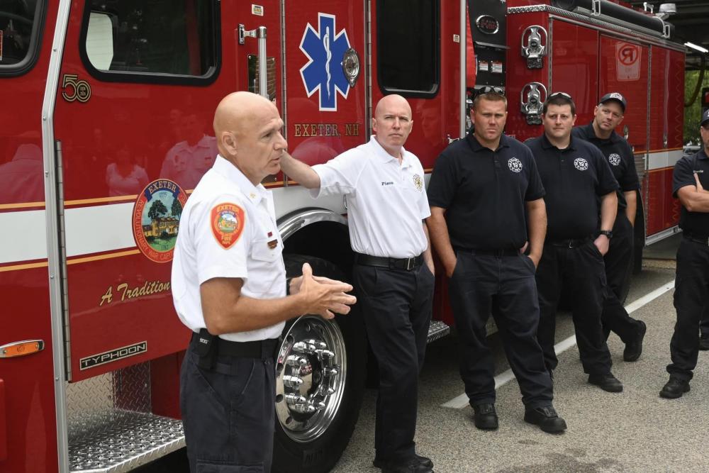 Fire Department Welcomes New Engine 5 | Town of Exeter New Hampshire ...