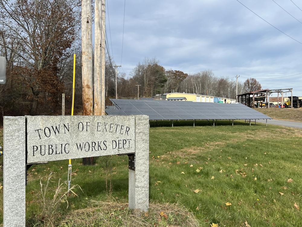 50kW Solar Array at the Department of Public Works | Town of Exeter New ...