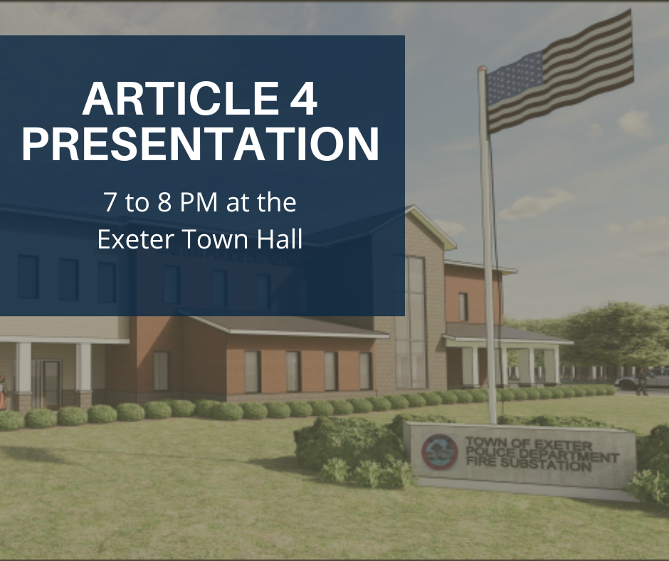 Article 4 Presentation | Town of Exeter New Hampshire Official Website