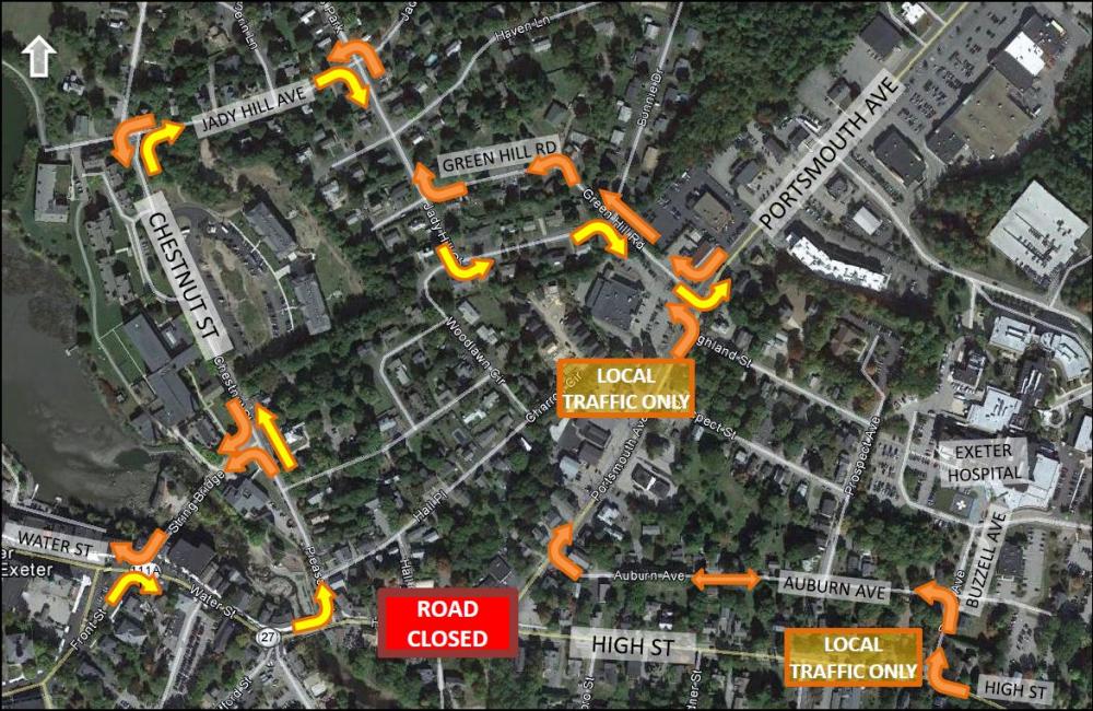 Emergency Construction | Intersection of High Street and Portsmouth Ave ...