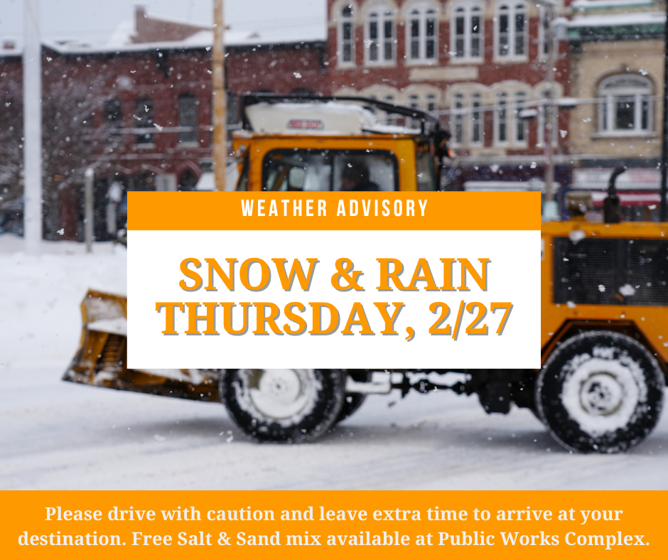 Winter Weather Advisory - 02/27/25 | Town of Exeter New Hampshire ...