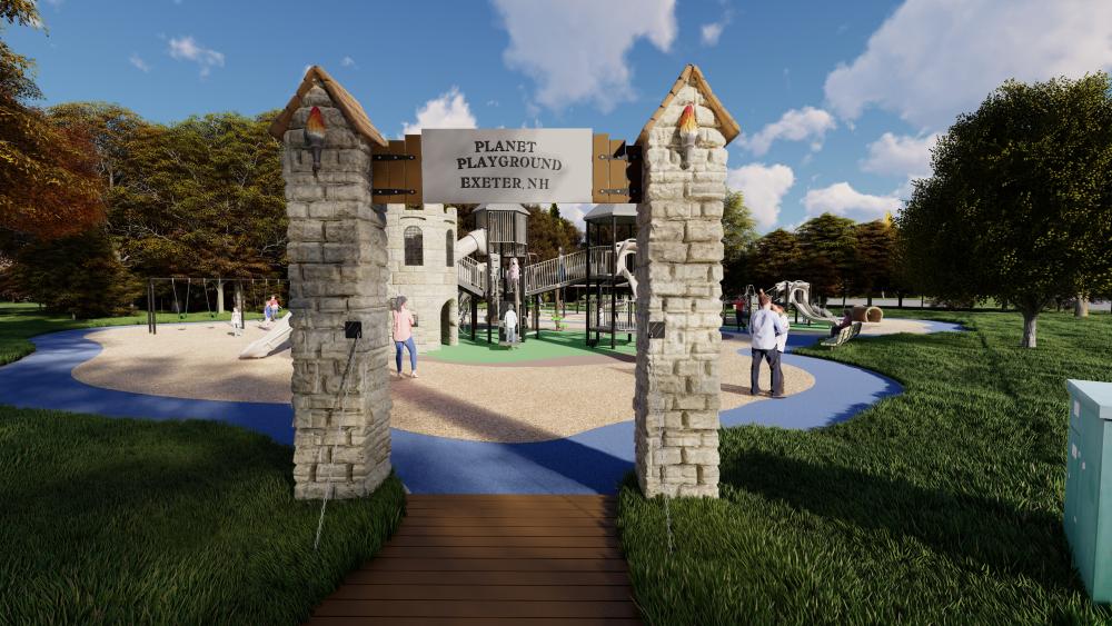 Option 1: Gametime Playground Design | Town of Exeter New Hampshire ...