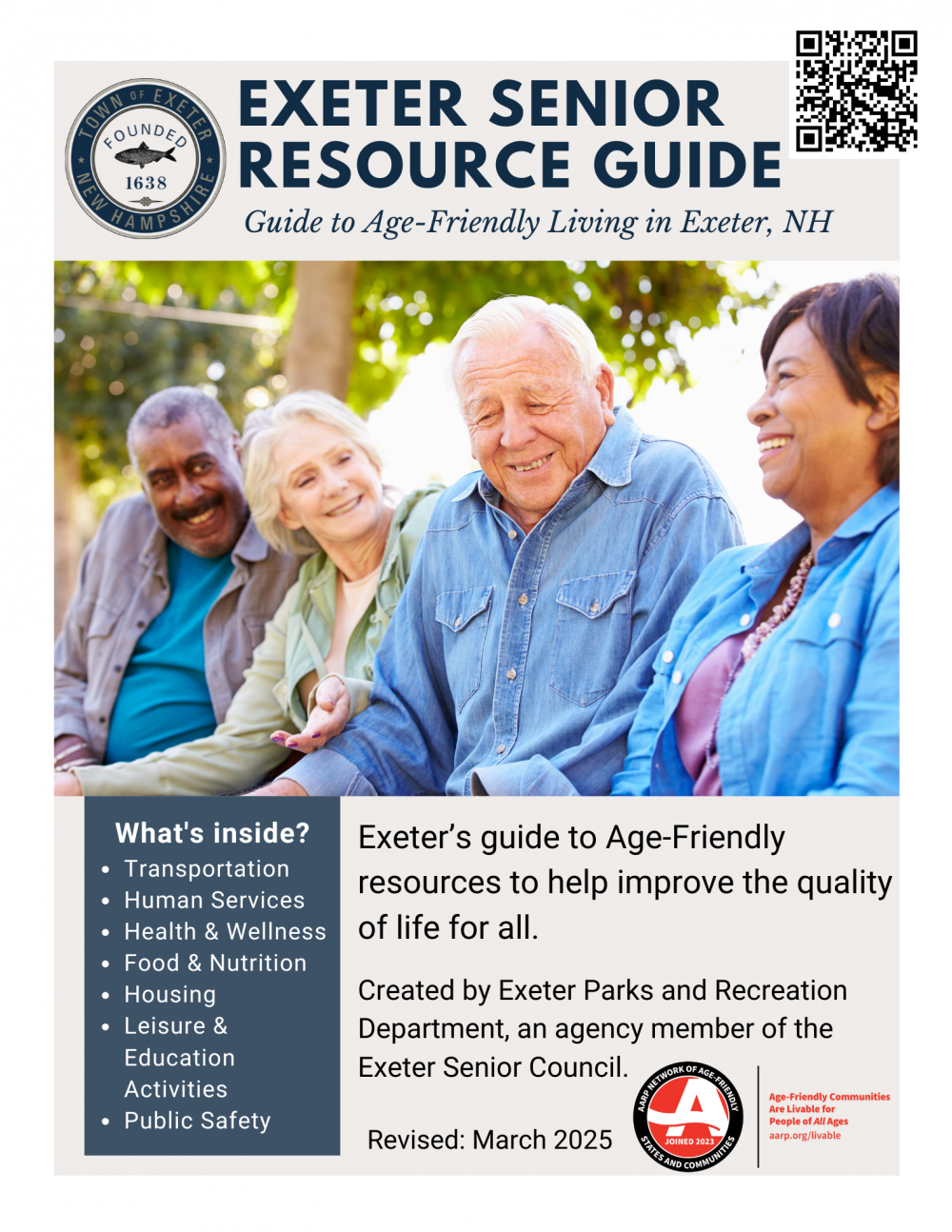Exeter Senior Resource Guide | Town of Exeter New Hampshire Official ...